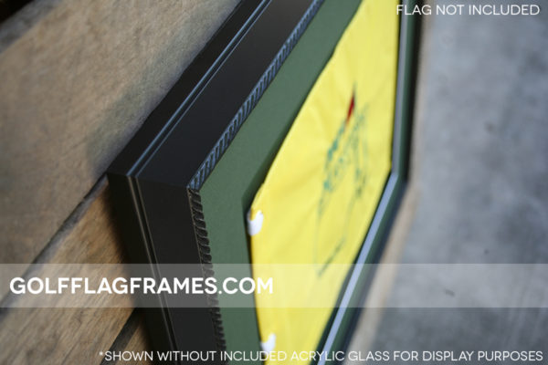 Premium Golf Flag Display Frames for Memorabilia