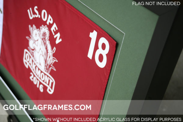 Premium Golf Flag Display Frames for Memorabilia